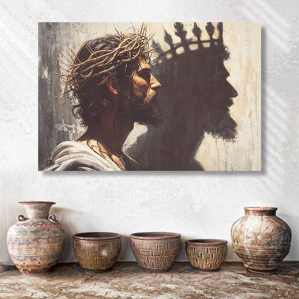 Jesus Is The King of Kings Christian Wall Art – CupCus