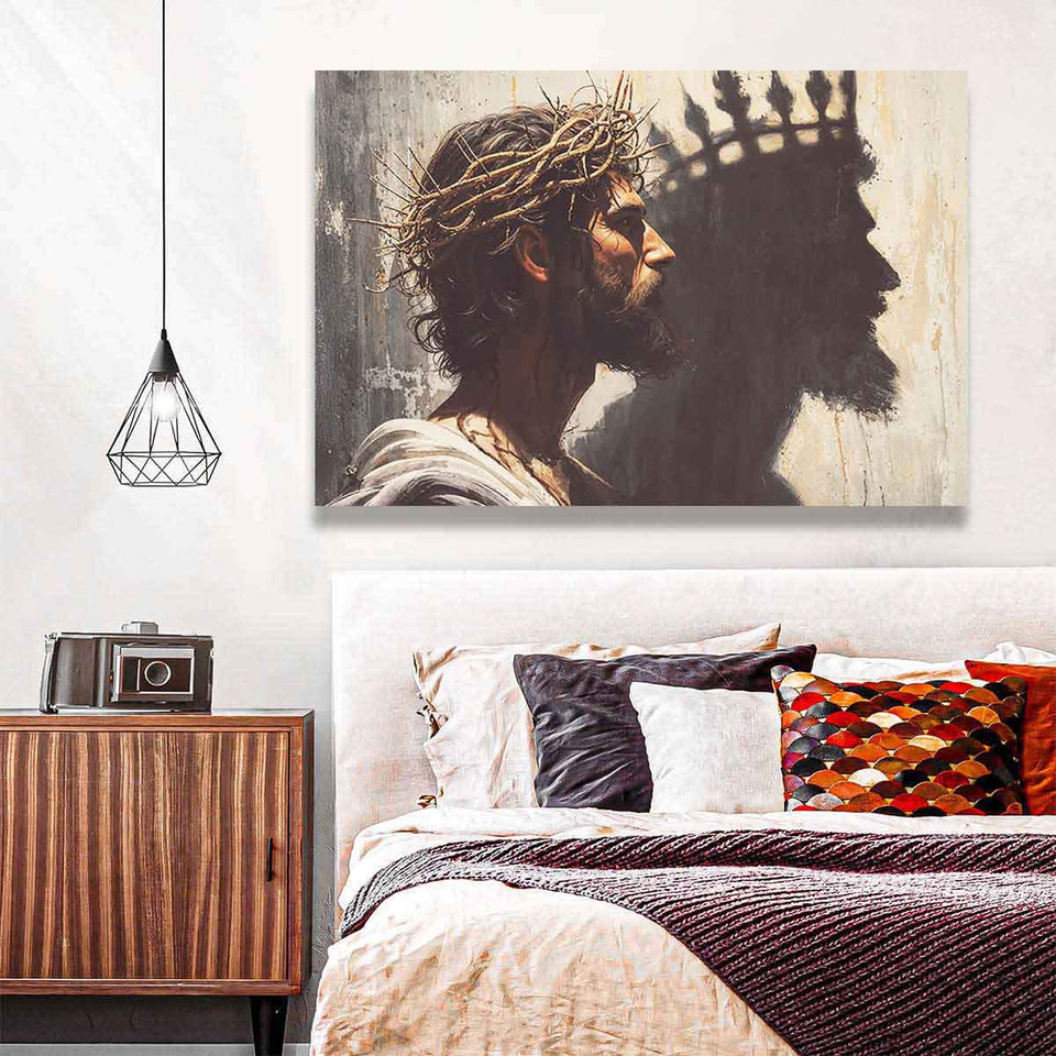 Jesus Is The King of Kings Christian Wall Art – CupCus